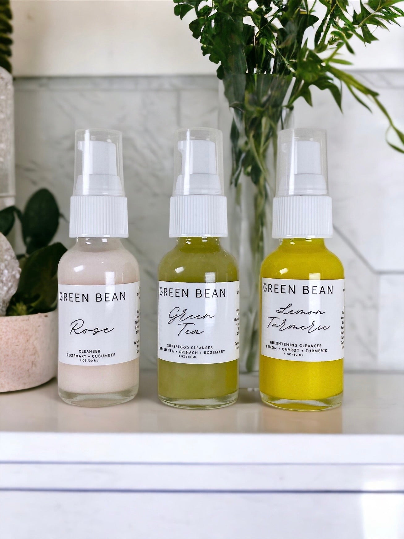 MINI CLEANSER KIT – GREEN BEAN